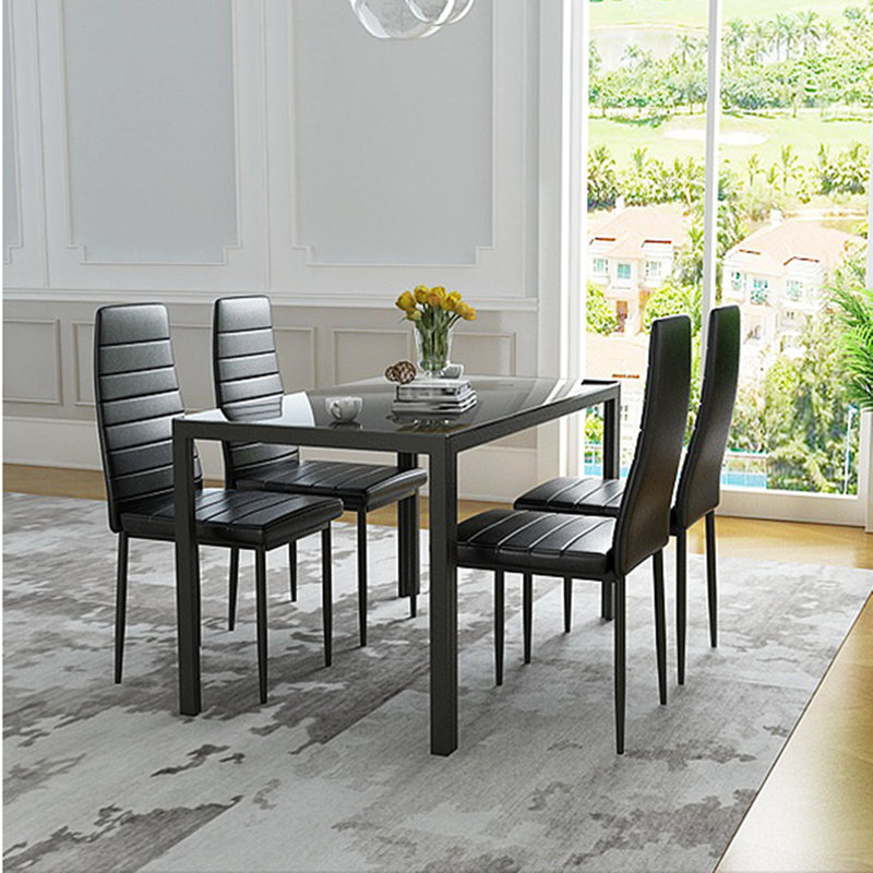 Latitude Run Dazarion 5 Piece Dining Set Wayfair